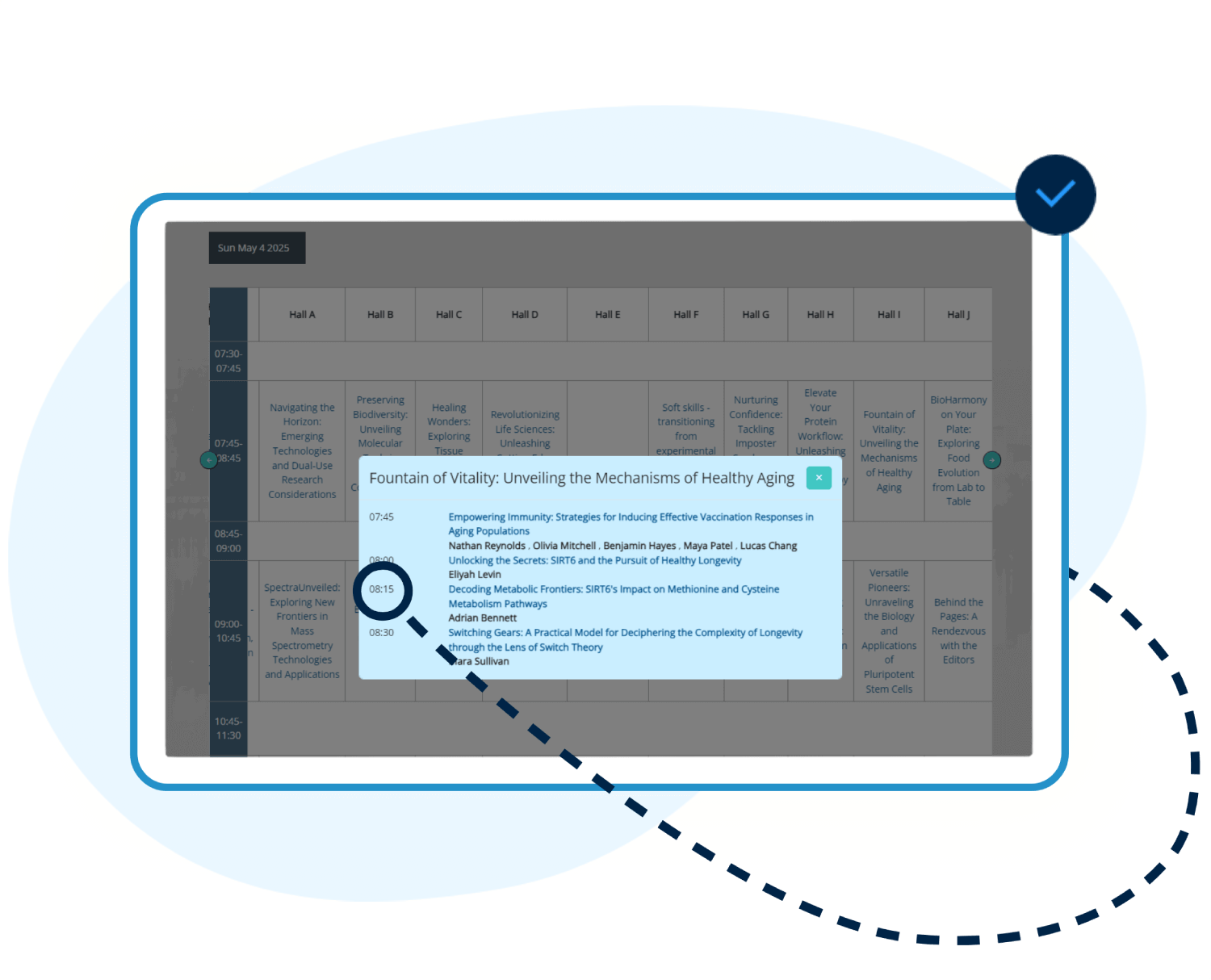 Event Agenda Builder